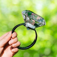 Giant Crystal - Etsy