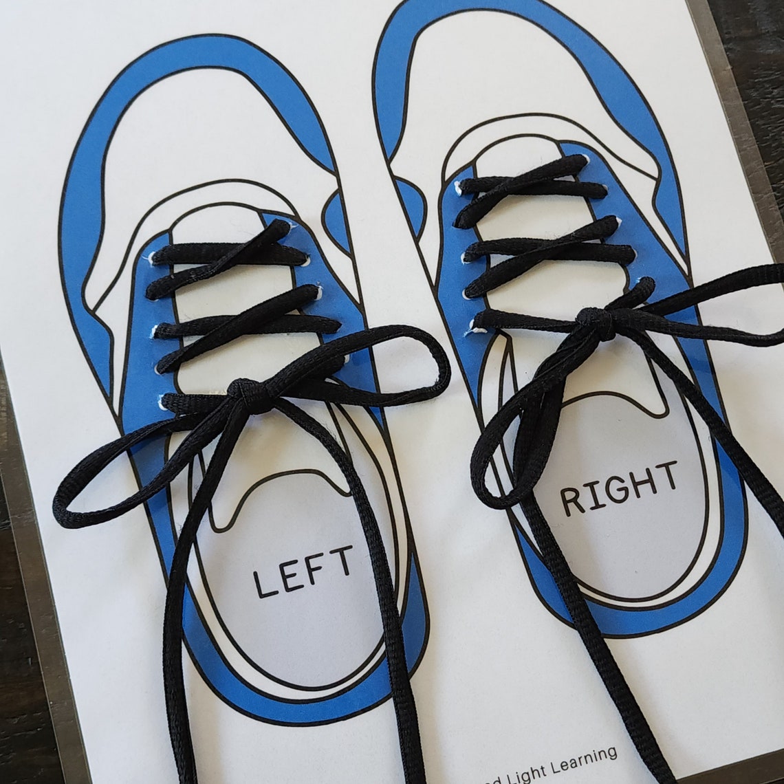 Tying Shoes Activity, Shoe Lacing Cards, Shoe Tying Practice, Kids Life ...