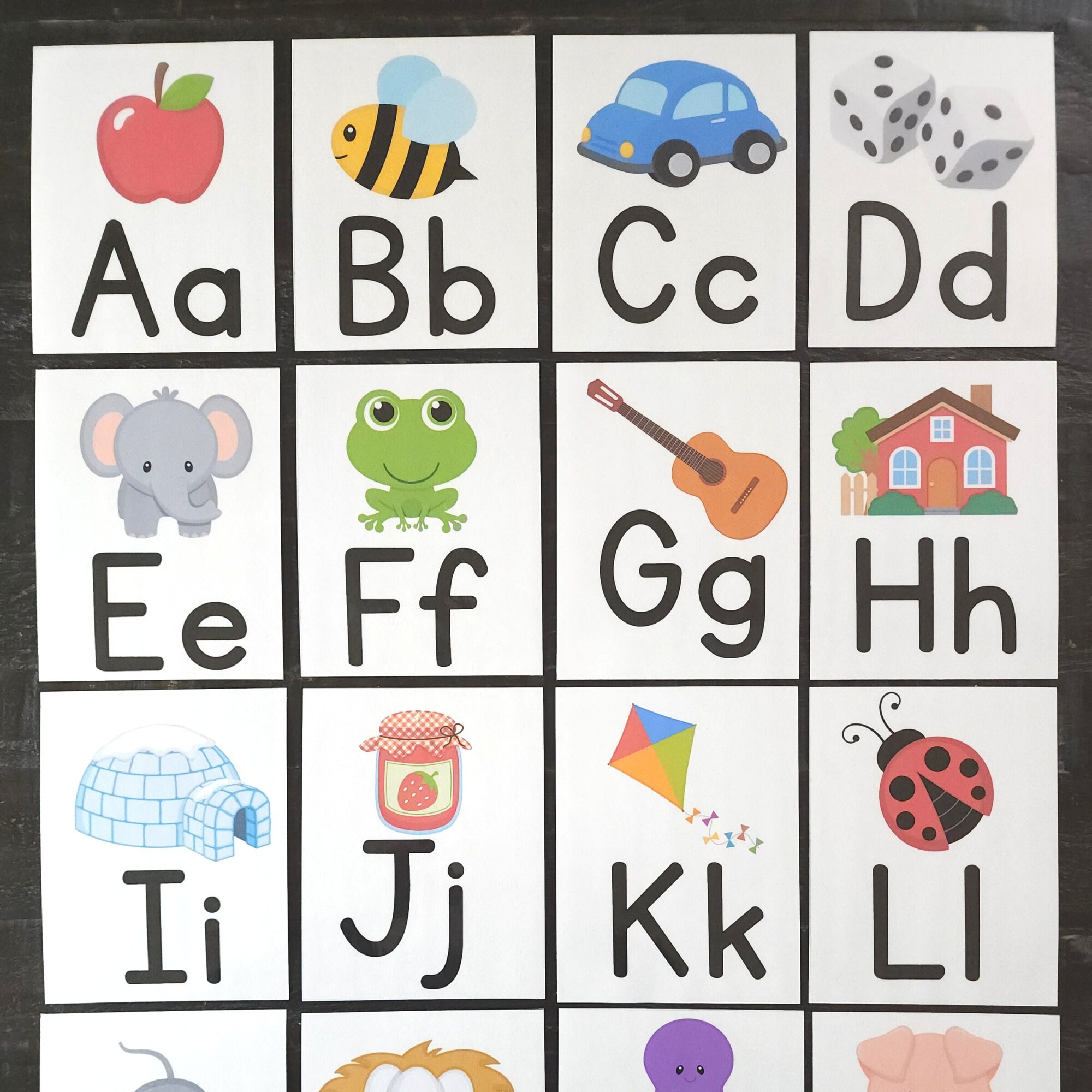 Alphabet Flashcards, Preschool Flashcards, Alphabet Coloring Pages, ABC ...