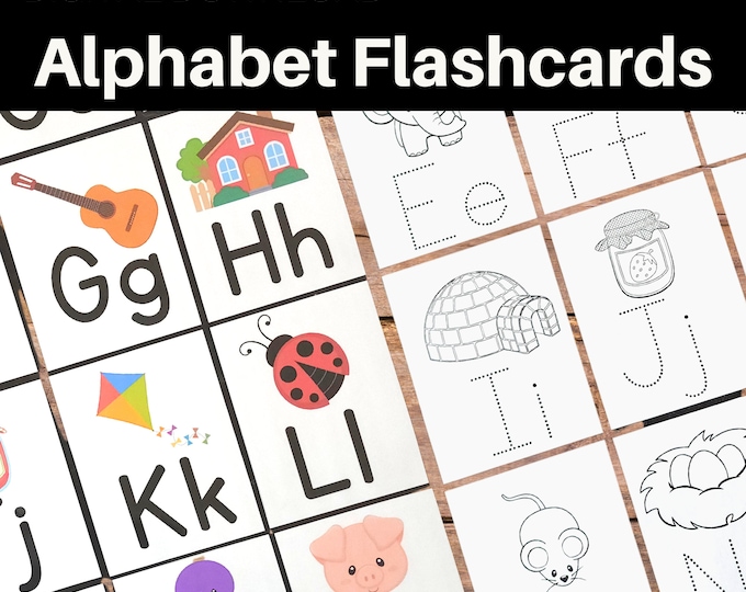 Alphabet Matching, Uppercase & Lowercase, Letter Match Printable, Bee ...