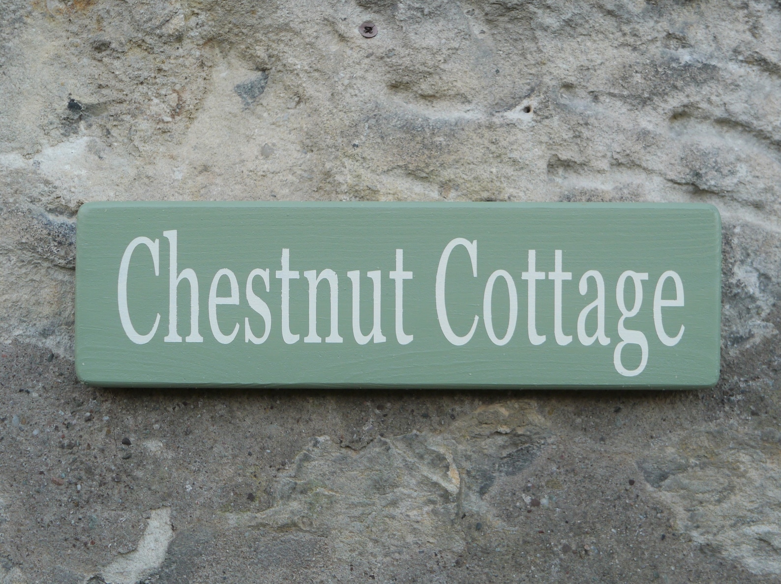 Personalised Painted Wooden Sign House Garden Outdoor Name - Etsy UK