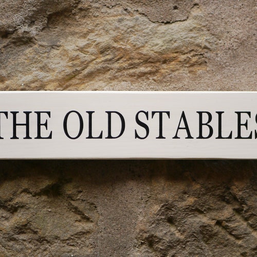 Personalised Painted Wooden Sign for House Garden Gate Outdoor - Etsy