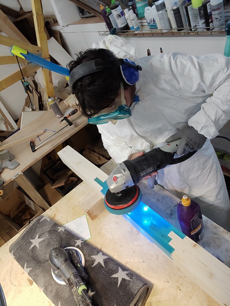 Lamp Epoxy Resin Integrated Leds - Etsy