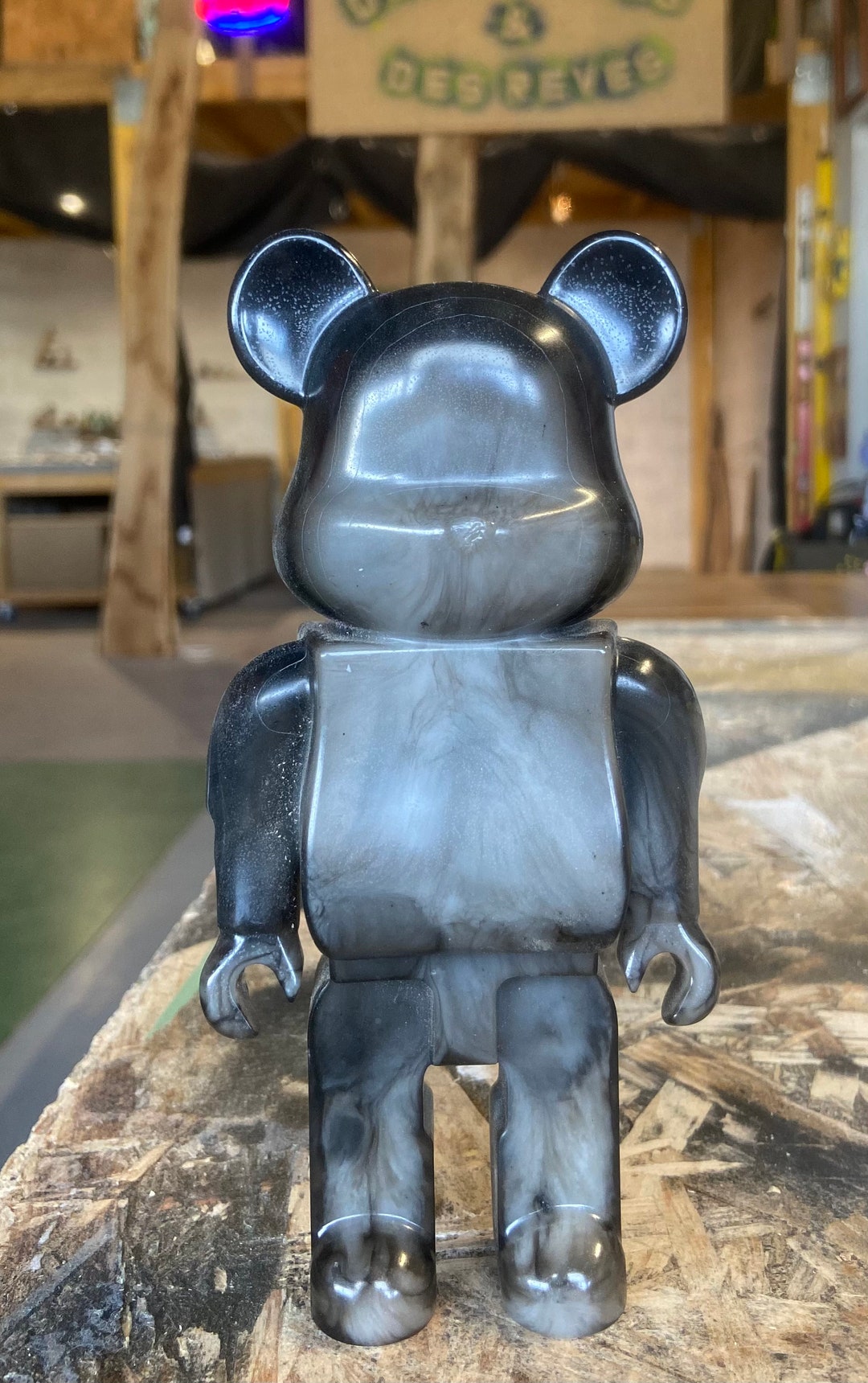 Bearbrick Resin Teddy Bear - Etsy