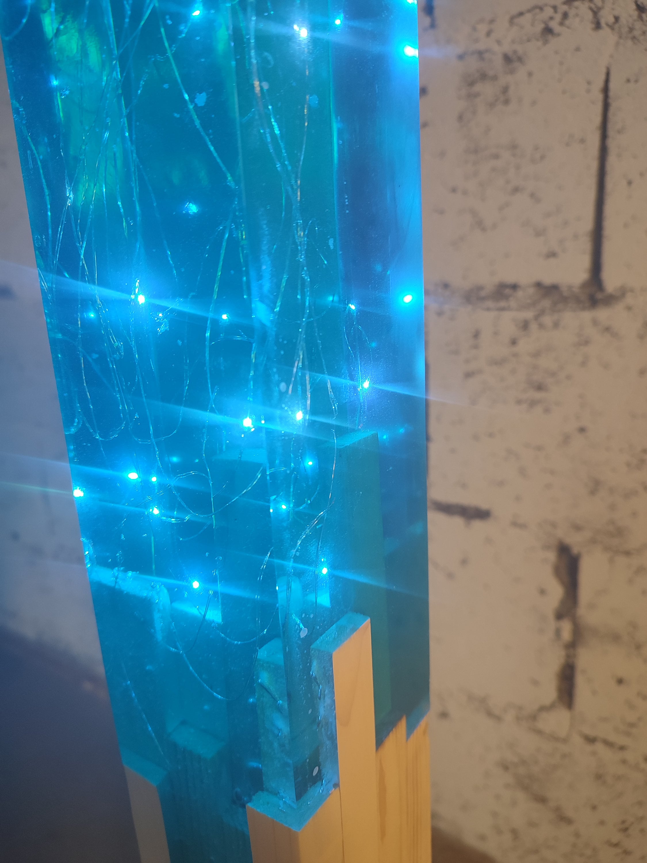 Lamp Epoxy Resin Integrated Leds - Etsy