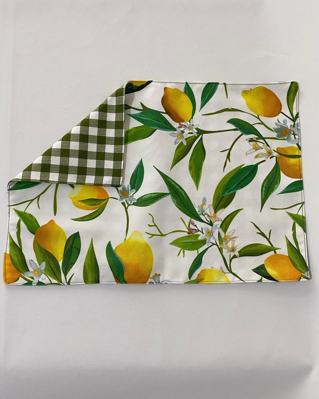 Lemon Placemat Set of 4 - 6 - 8 - 10 Pieces, Summer Table Decor ...