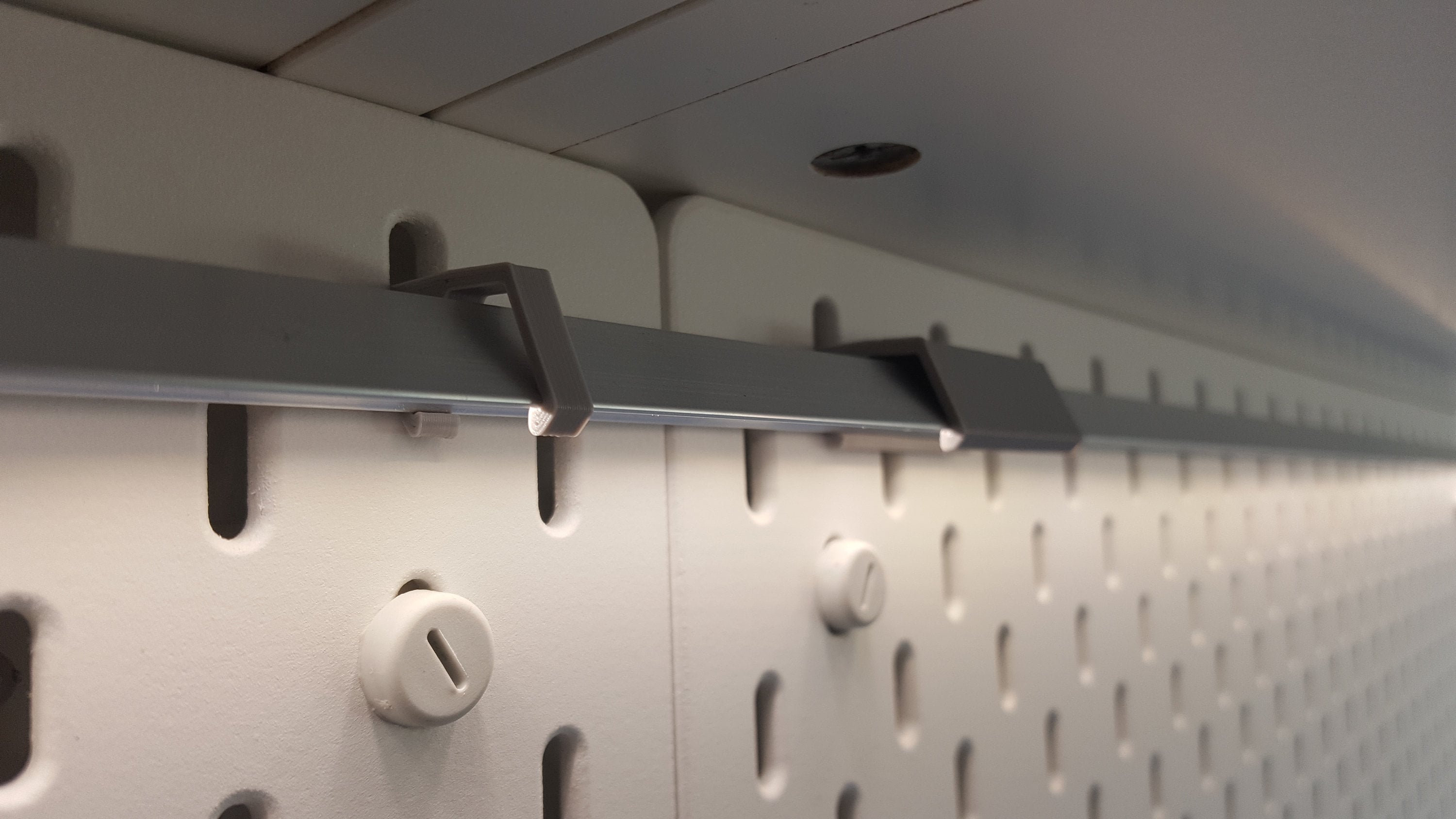 5 Ikea Skadis LED Strip Clips for the Ikea Skadis and 15x15 - Etsy UK