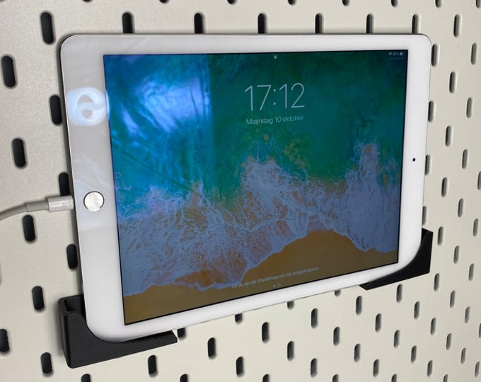 IKEA SKADIS Pegboard Ipad/tablet Holder - Tablet Mount - Universal iPad ...