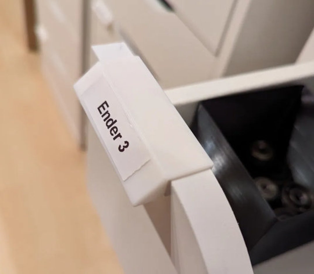 Ikea Alex Drawer Label Klip - Etsy