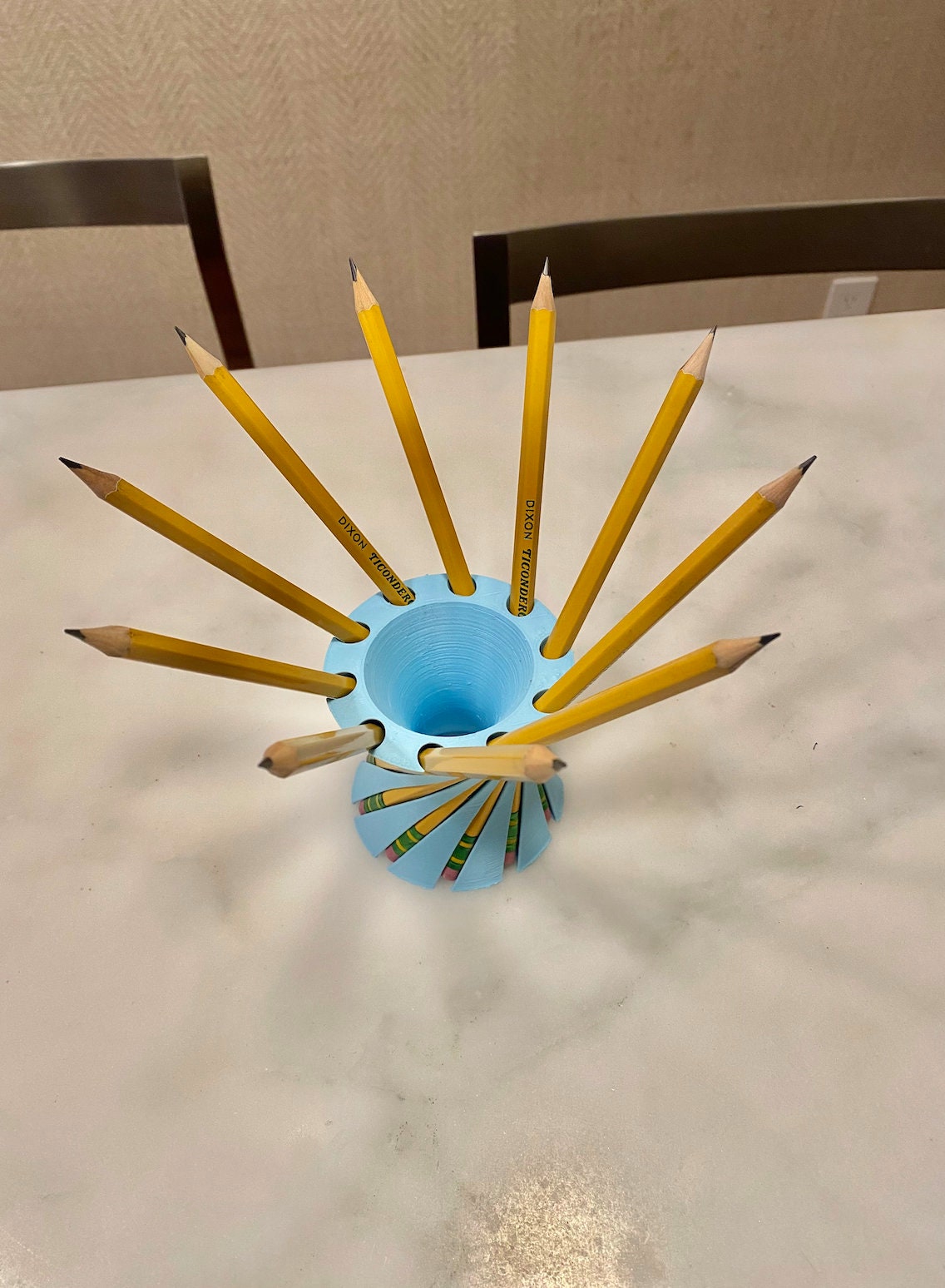 Pencil Case/ 3d Printed Pencil Holder - Etsy