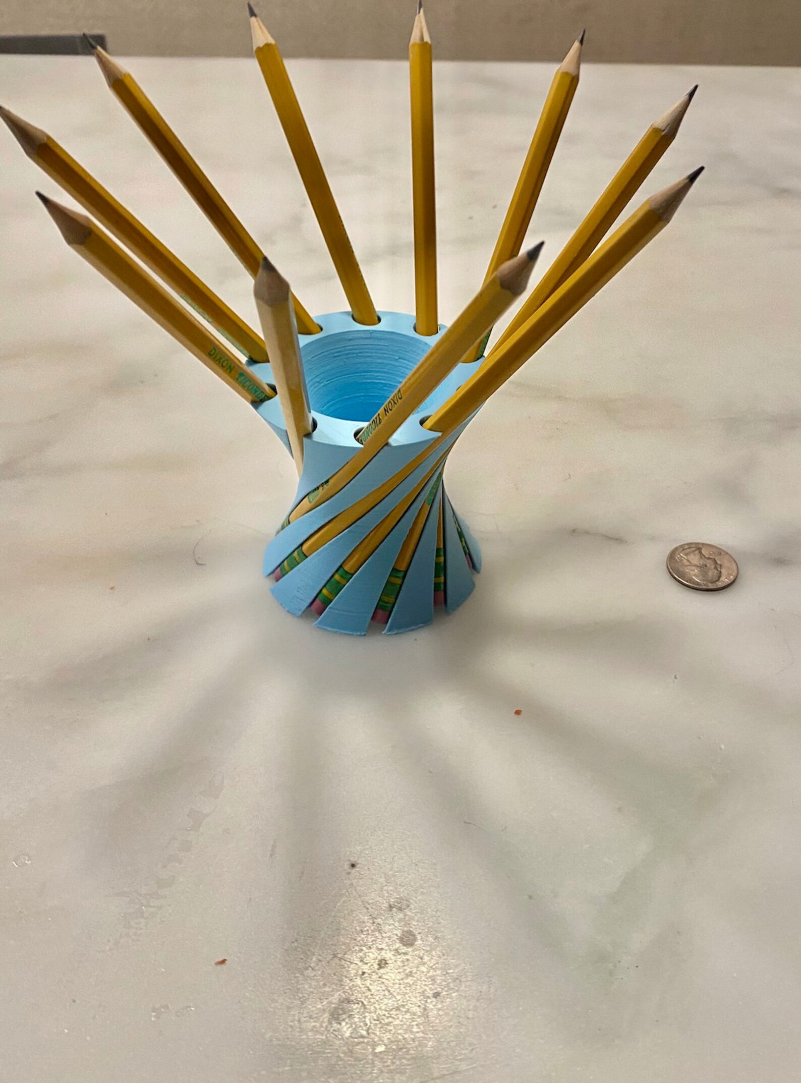 Pencil Case 3d Printed Pencil Holder Etsy