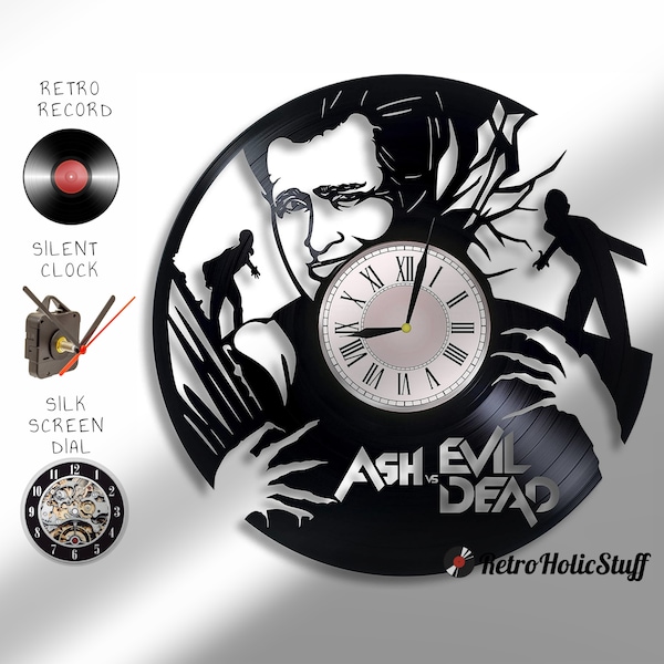 Vinyl Record Clock - Etsy