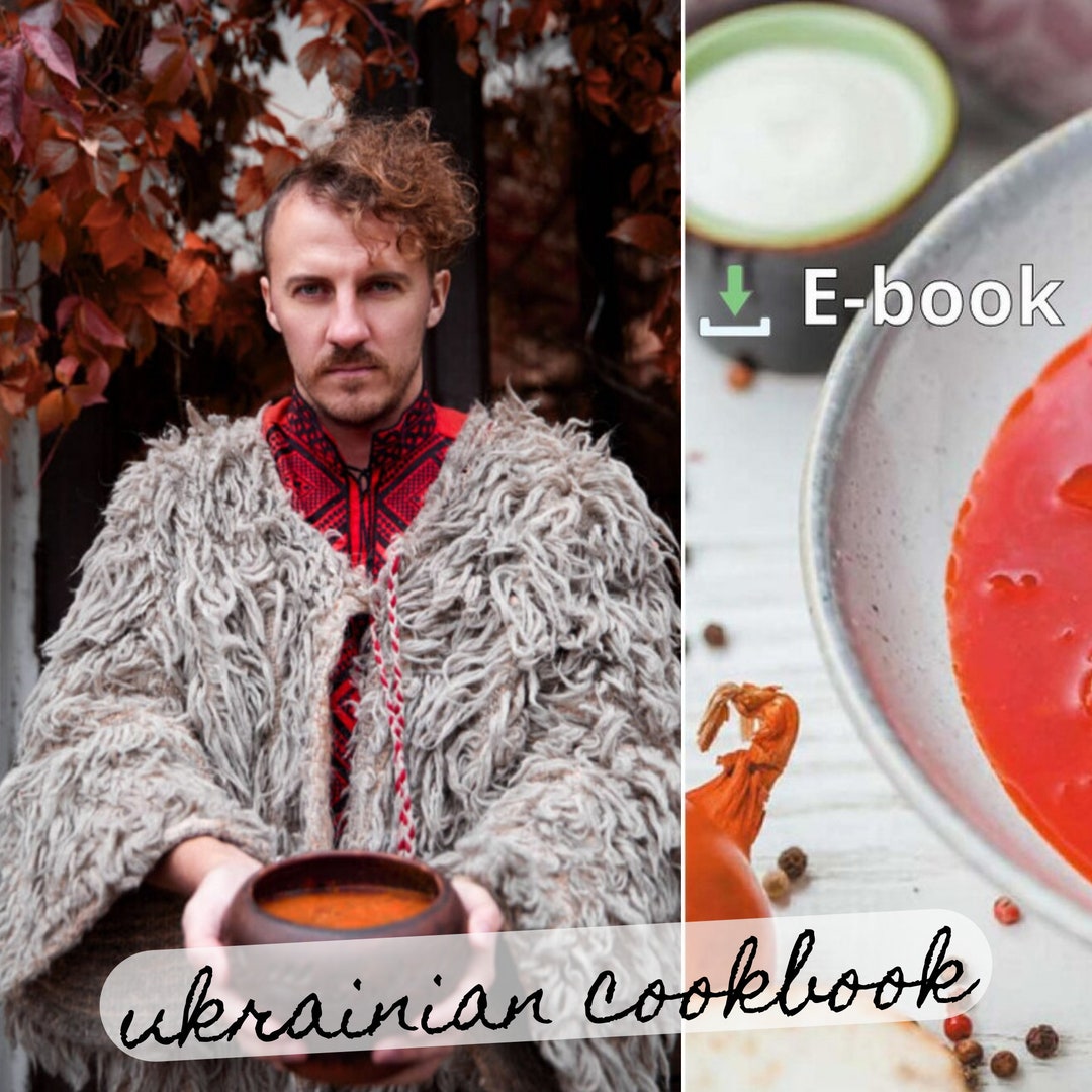 Ukrainian Cuisine Cookbook, Folk Cooking Recipes (PDF Instant Download ...