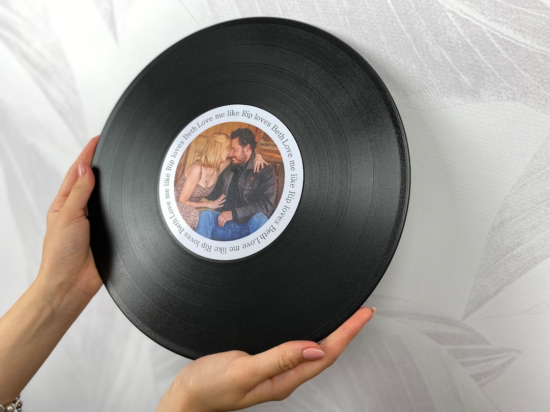 Custom Sticker, Personalized Record, Vinyl Record Sticker Wedding, for ...
