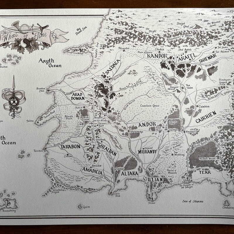 Fictional Maps - Etsy