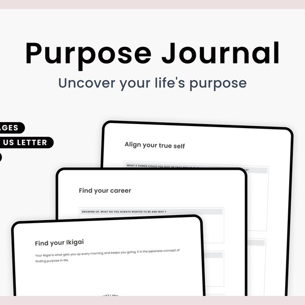 Life Purpose Planner - Etsy