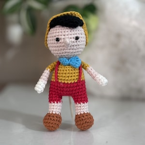 Pinocchio Amigurumi Crochet Pattern – Handmade Plush Toy – Beginner ...
