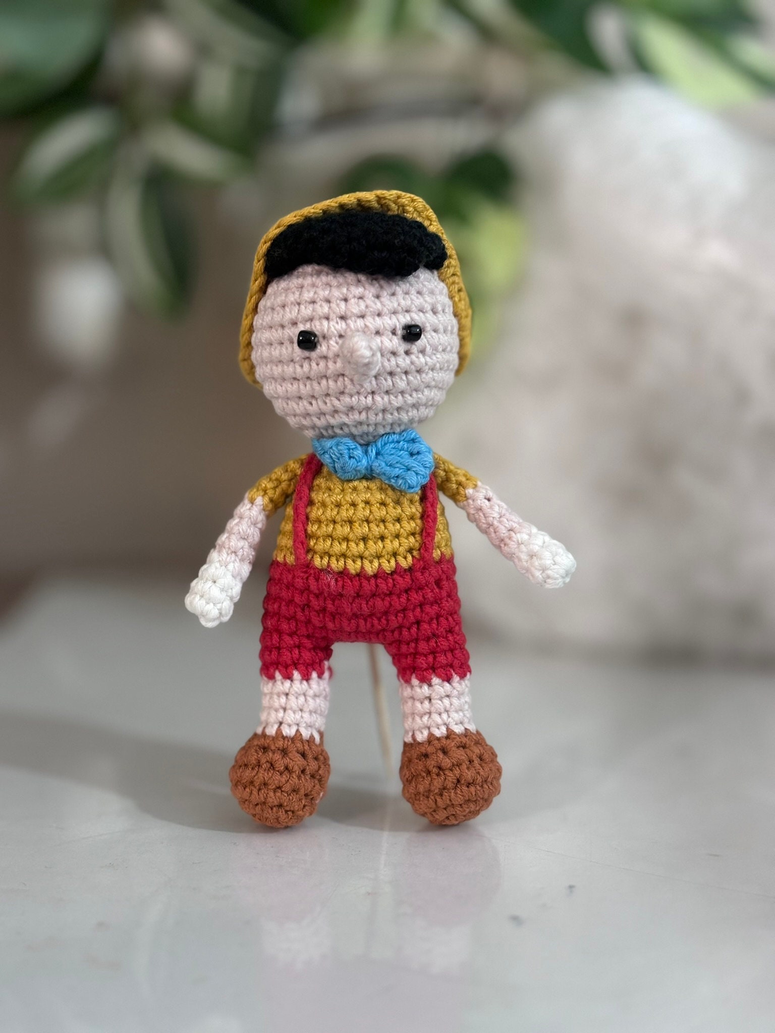 Pinocchio Amigurumi Crochet Pattern – Handmade Plush Toy – Beginner ...