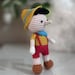 Pinocchio Amigurumi Crochet Pattern – Handmade Plush Toy – Beginner ...
