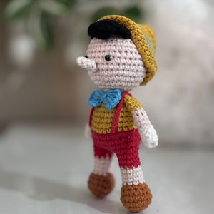 Pinocchio Amigurumi Crochet Pattern – Handmade Plush Toy – Beginner ...