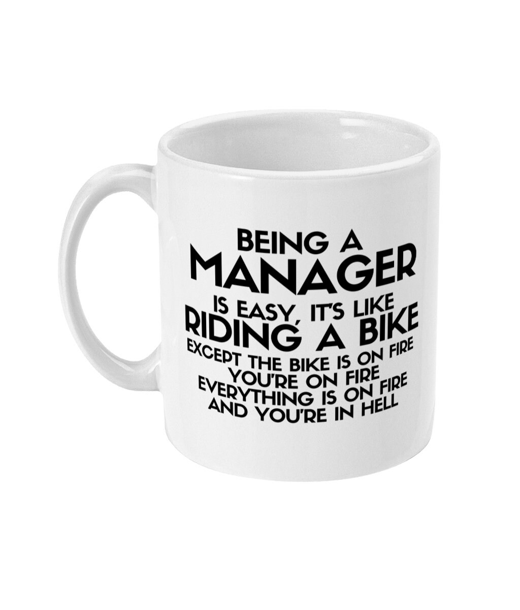 Secret Santa Funny Manager Mug Gift for Manager New Manager - Etsy