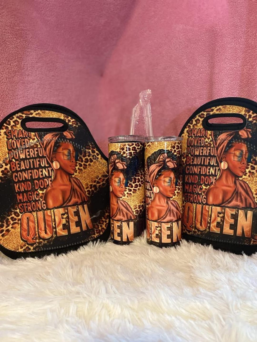 2 Sided Tote Bag & Tumbler Set - Etsy