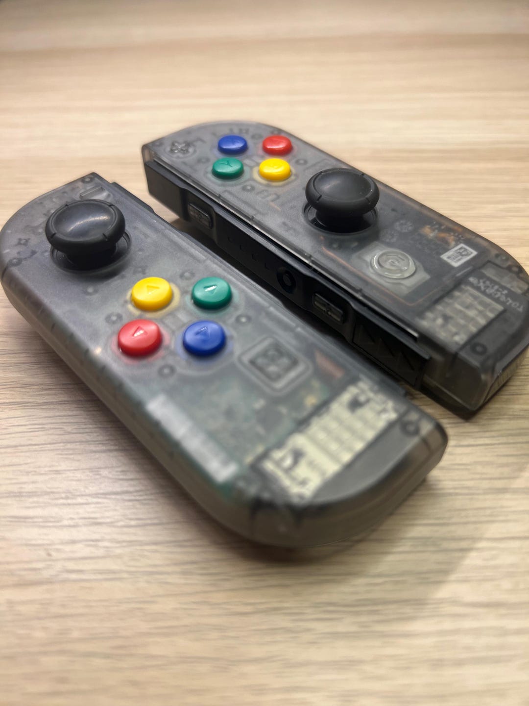 Clear Black Joy-con Shell Mod – Retro Buttons, Nintendo Switch OLED - Etsy