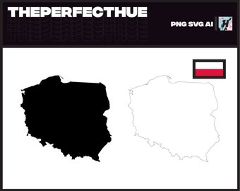 Poland Map Svg - Etsy