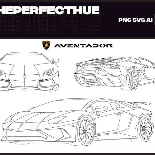 Lamborghini Vector - Etsy