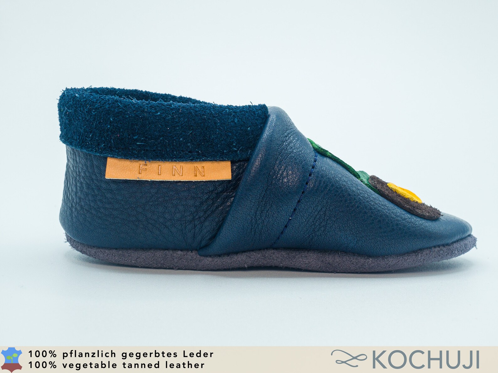 Organic Leather Slippers Tractor / Slip-ons / Vegetable Tanned - Etsy