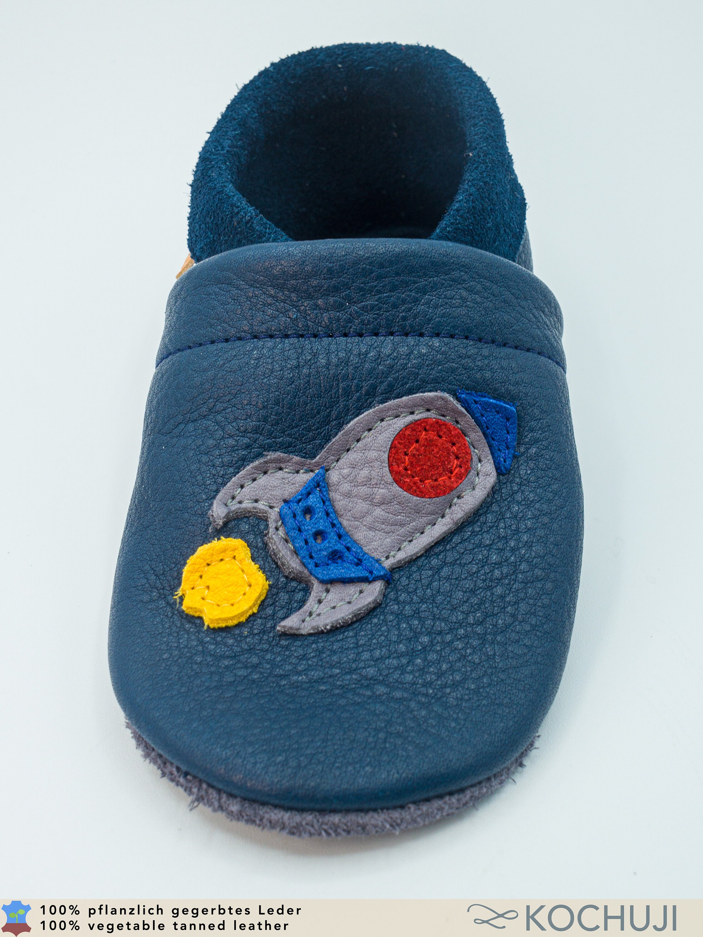 Organic Leather Slippers / Rocket / Space Ship / Baby Booties - Etsy Canada