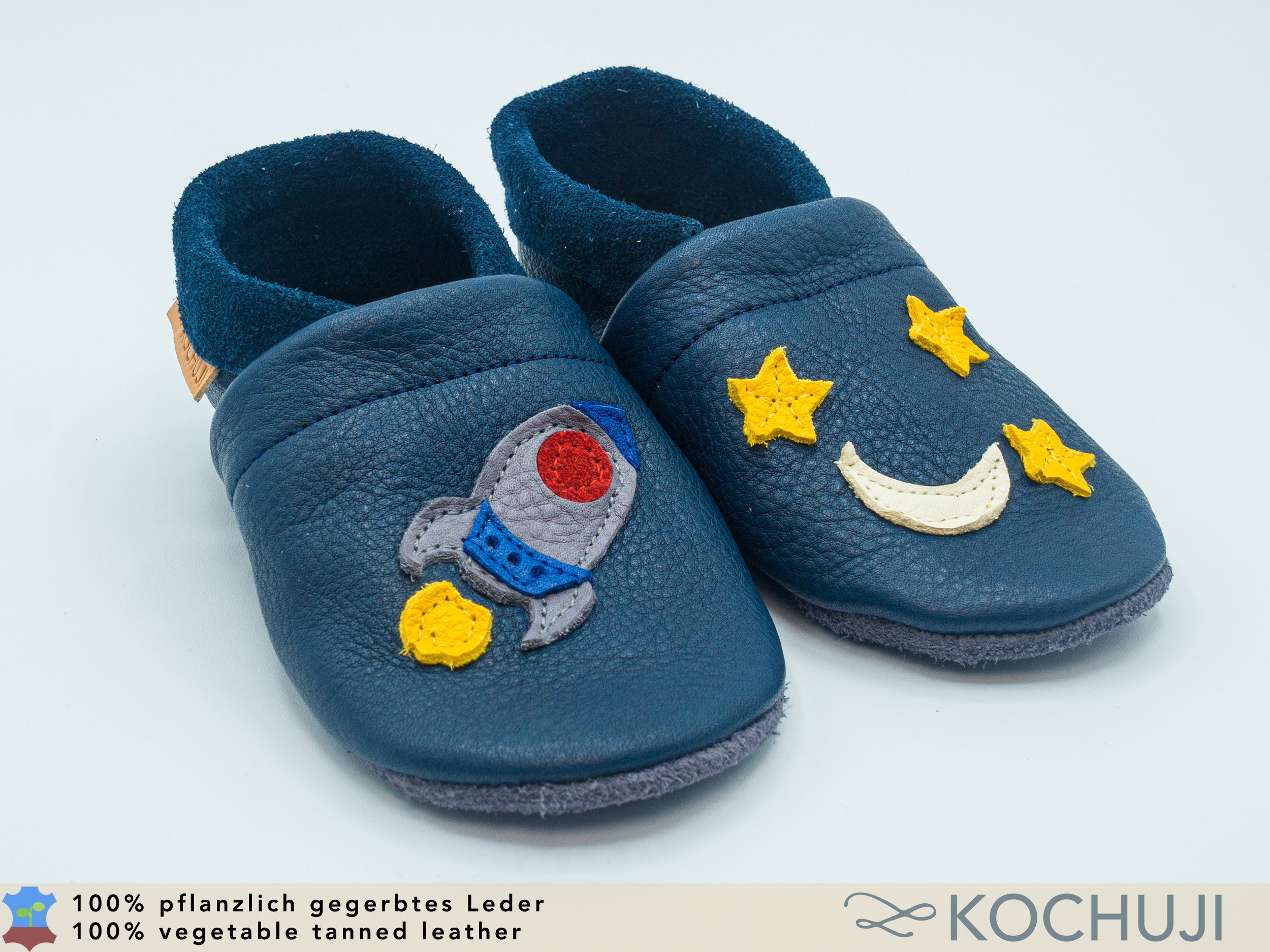 Organic Leather Slippers / Rocket / Space Ship / Baby Booties - Etsy Canada