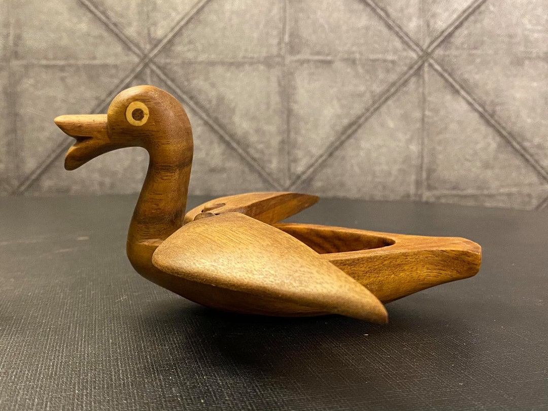Handcrafted Wooden Duck Holder - Etsy