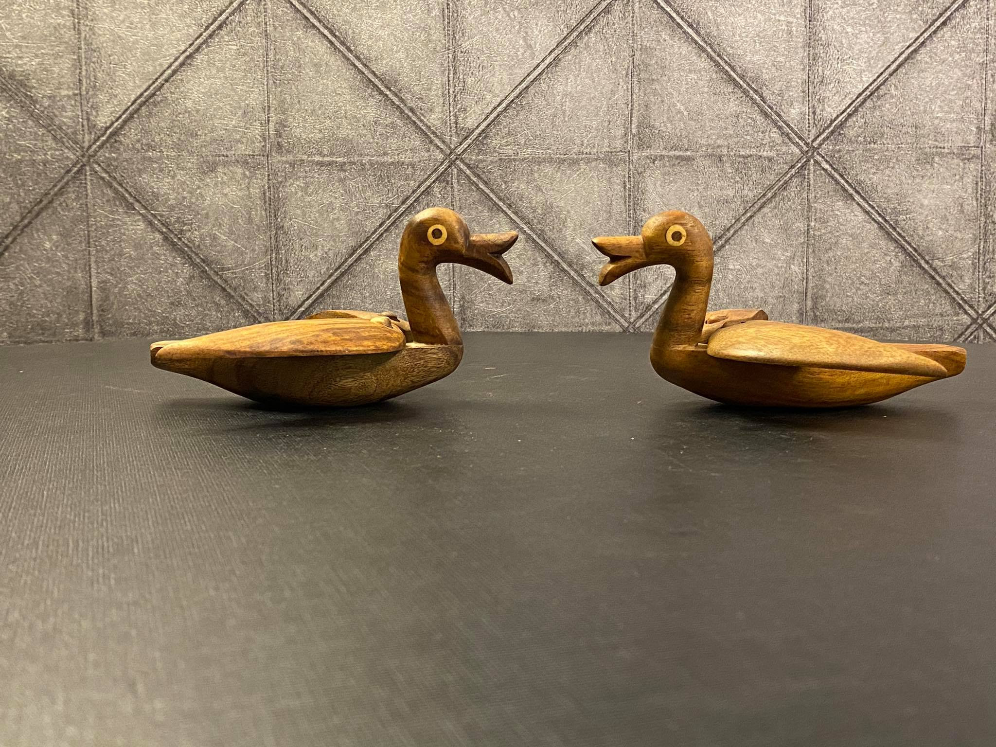 Handcrafted Wooden Duck Holder - Etsy