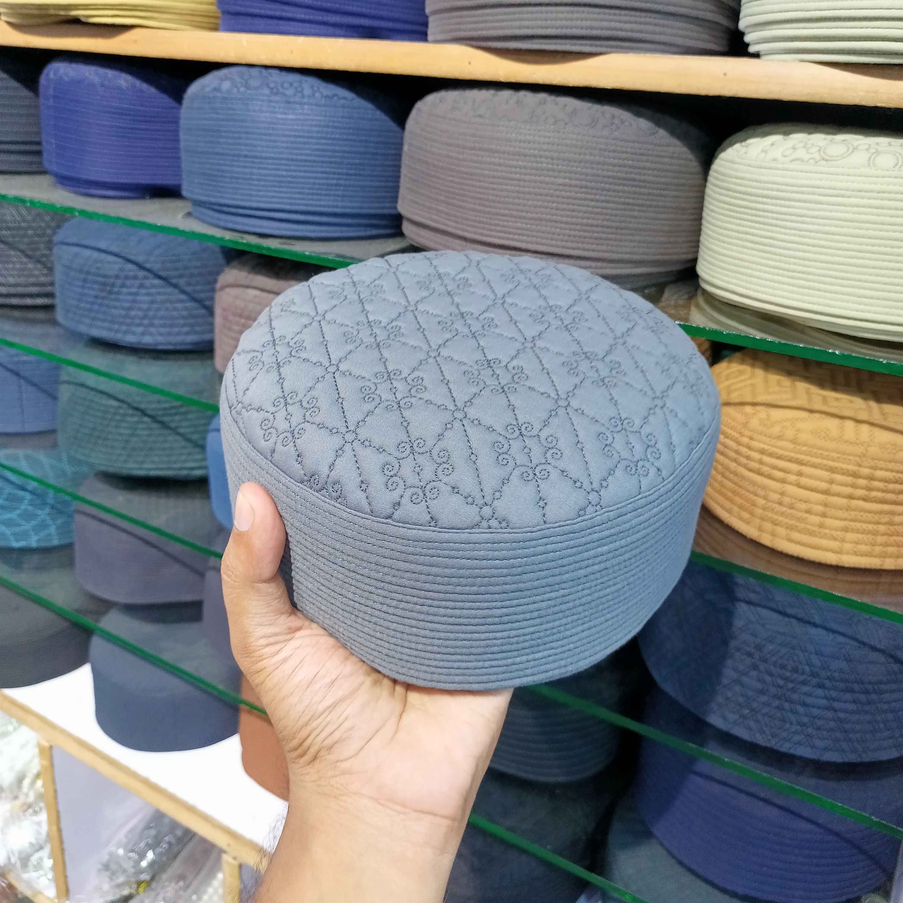 Zain Koofi Hand Made Men Skull Cap Muslim Islamic Prayer Hat Islamic ...