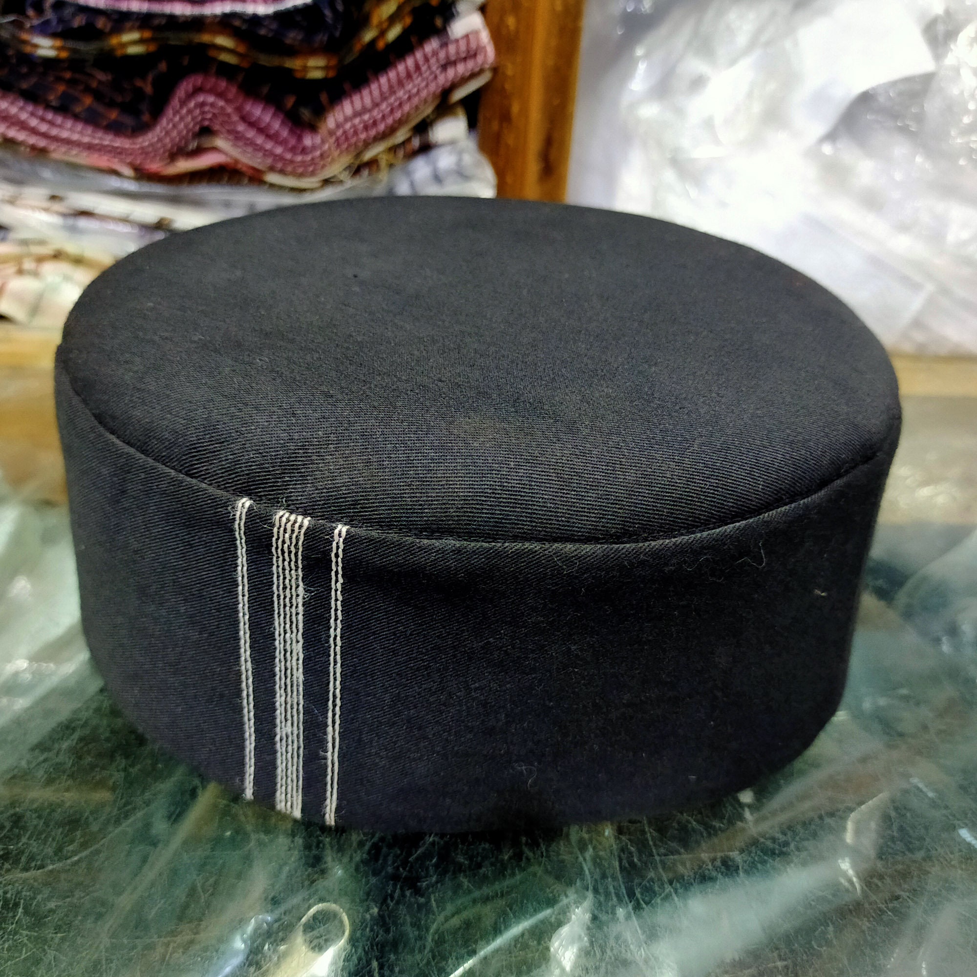 Premium Black Afghan Cap Islamic Prayer Kufi Cap Hand Made - Etsy