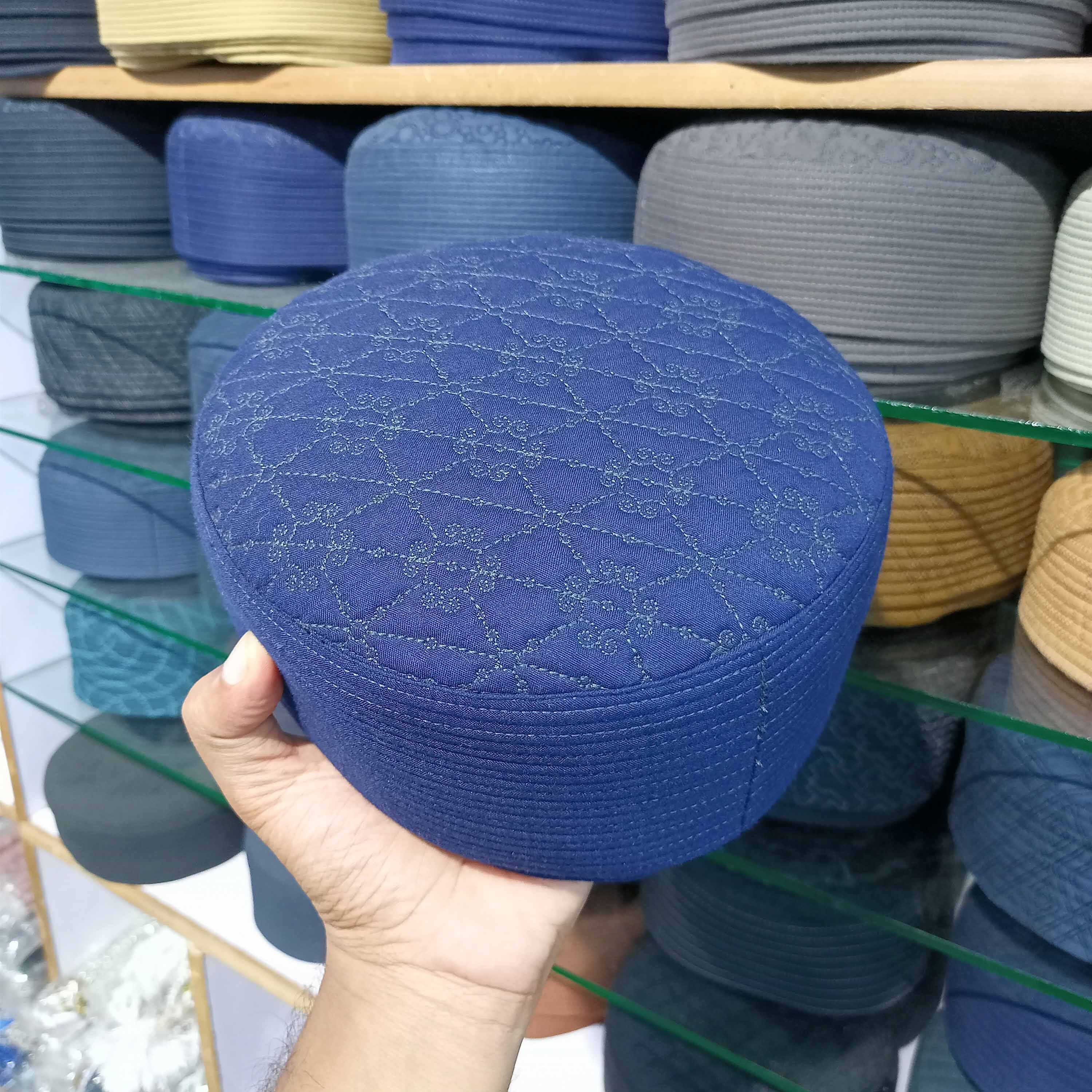 Zain Koofi Hand Made Men Skull Cap Muslim Islamic Prayer Hat Islamic ...