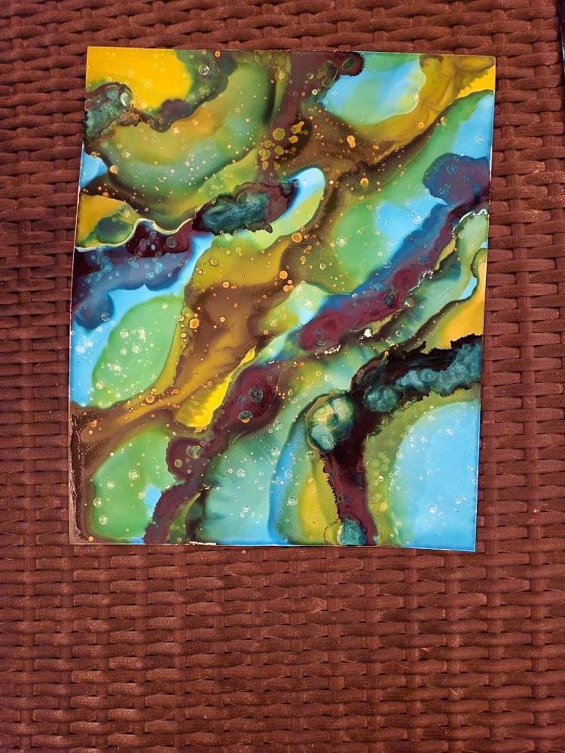 Seaweed Alcohol Ink - Etsy
