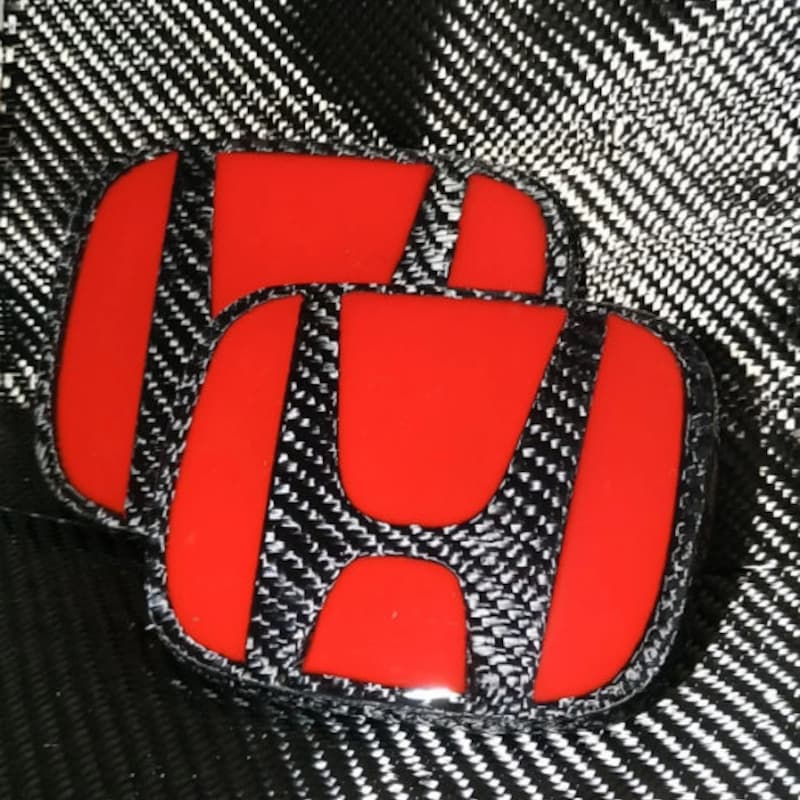 Carbon Car Emblem Letters - Etsy UK