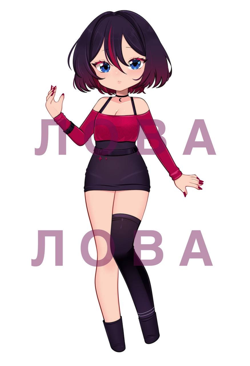 P2U Chibi Full Body BASE for Drawing/custom/commission/vtuber/oc/adopt ...