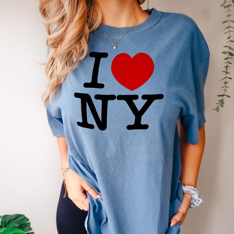 I Love New York Shirt - Etsy
