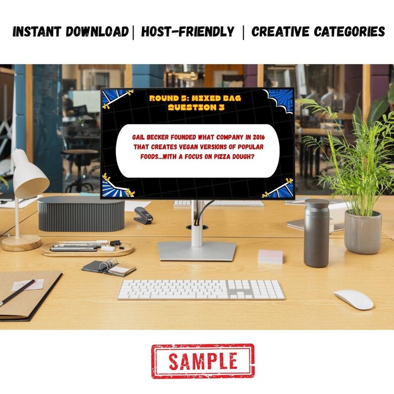 Printable Trivia Game Night Bundle: Fun Team Quiz (PDF Download) - Etsy