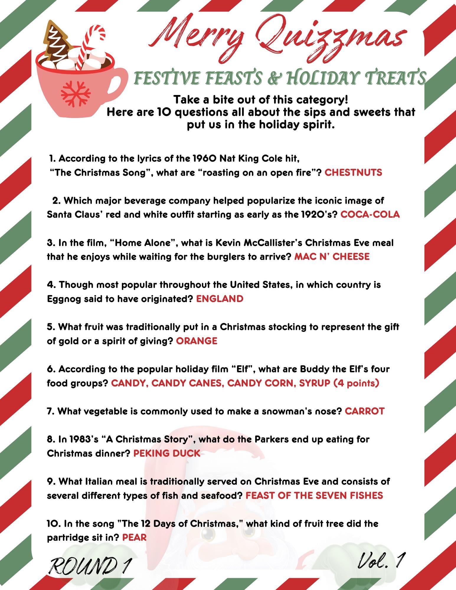 Custom Pub Trivia Game: 50 Questions, Printable Rounds (downloadable ...