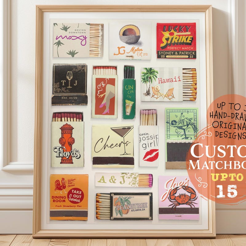 Matchbox Poster - Etsy