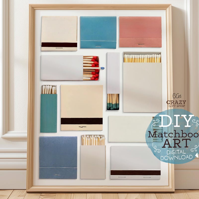 Blank Match Box - Etsy