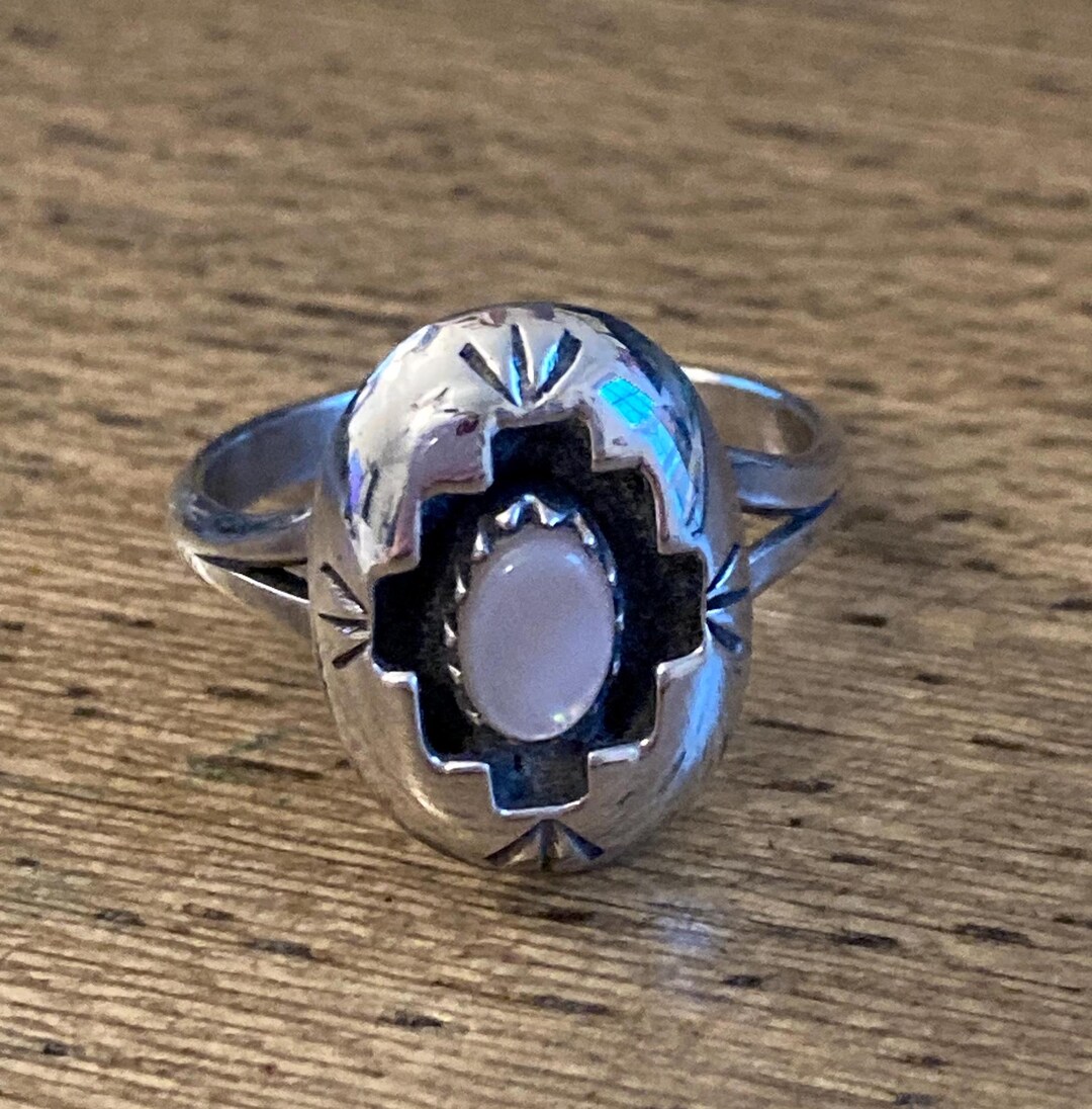 Pink Mollusk Shadowbox Ring - Etsy