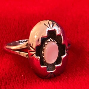 Pink Mollusk Shadowbox Ring - Etsy