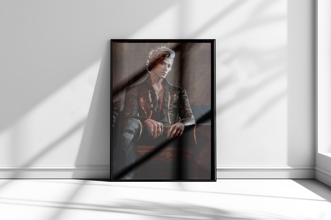 Astarion Sit Nicely in My Lap Poster Canvas Art Framed Print Baldurs ...