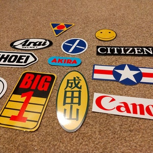 AKIRA Anime Motorcycle Sticker Pack Japan JDM Shotaro Kaneda Bike ...