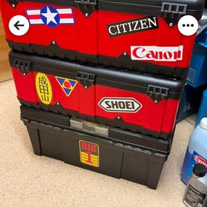 AKIRA Anime Motorcycle Sticker Pack Japan JDM Shotaro Kaneda Bike ...